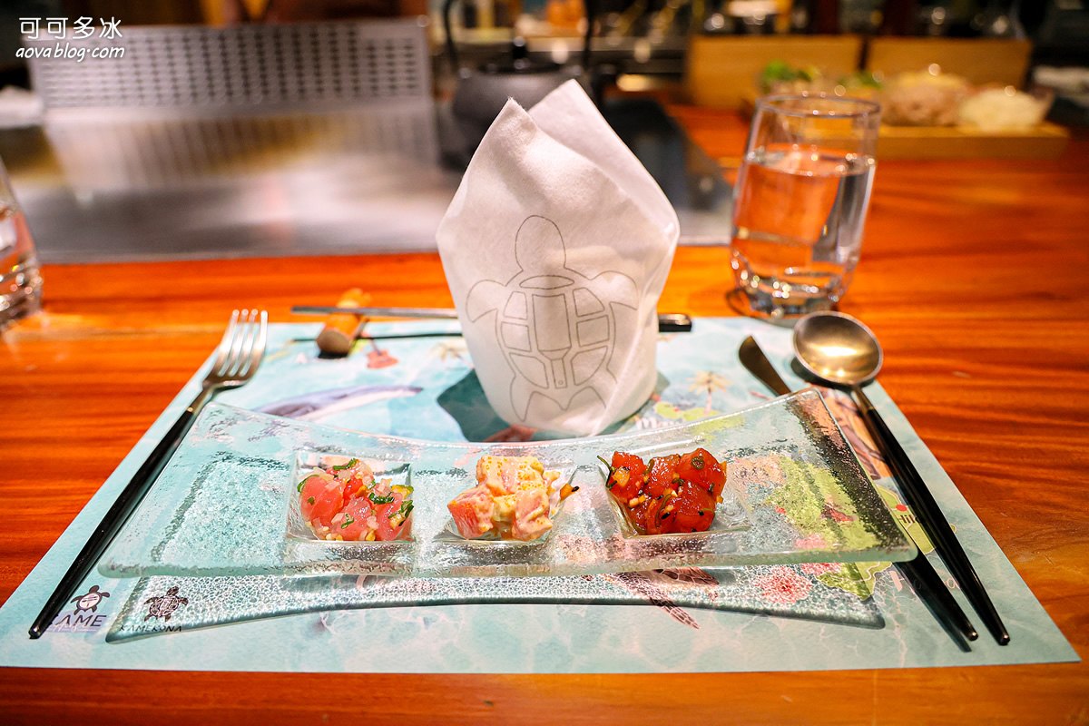 台北信義鐵板燒推薦【Kamekona 夏威夷鐵板燒逸仙店】熱情的夏威夷料理，開心聚餐首選 – 可可多冰