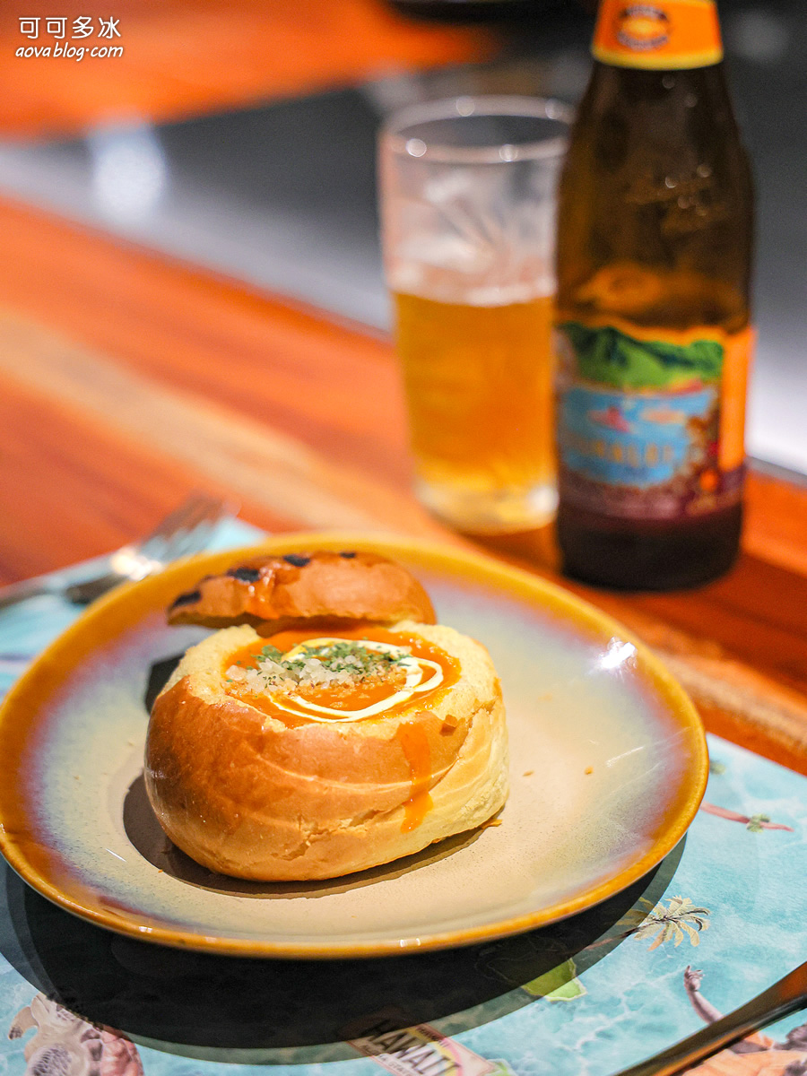 台北信義鐵板燒推薦【Kamekona 夏威夷鐵板燒逸仙店】熱情的夏威夷料理，開心聚餐首選 – 可可多冰