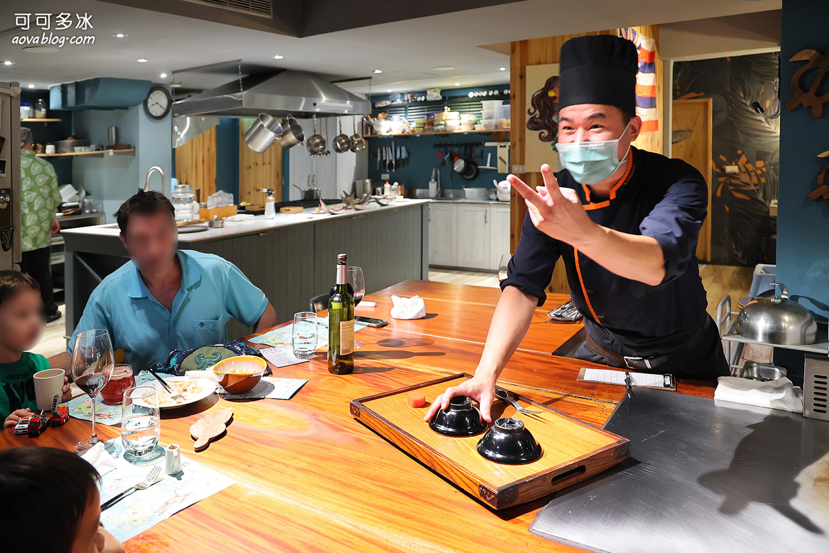 台北信義鐵板燒推薦【Kamekona 夏威夷鐵板燒逸仙店】熱情的夏威夷料理，開心聚餐首選 – 可可多冰