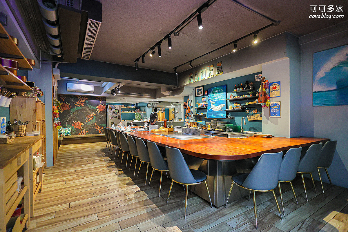 台北信義鐵板燒推薦【Kamekona 夏威夷鐵板燒逸仙店】熱情的夏威夷料理，開心聚餐首選 – 可可多冰